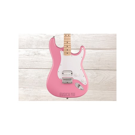 Squier Squier Sonic Stratocaster HT H,Flash Pink, guitarra eléctrica